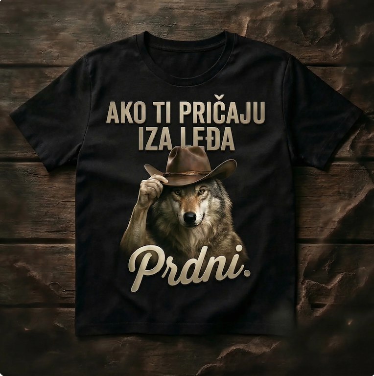 Ako ti pričaju iza leđa majica