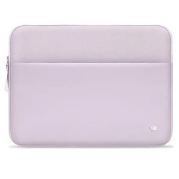 TECH-PROTECT LAPTOP SLEEVE WITH ACCESSORY POCKET - 13"-14" - LIGHT PURPLE