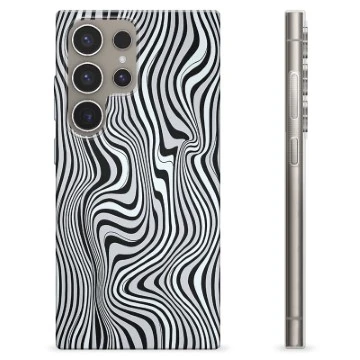 SAMSUNG GALAXY S24 ULTRA TPU MASKA - HIPNO ZEBRA