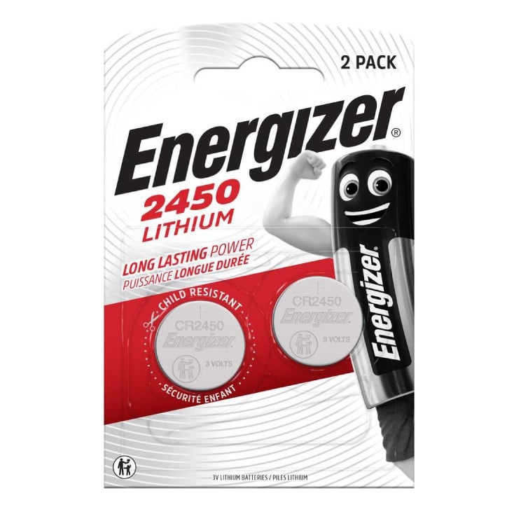 Energizer dugmasta litijumska baterija CR2450 1/2