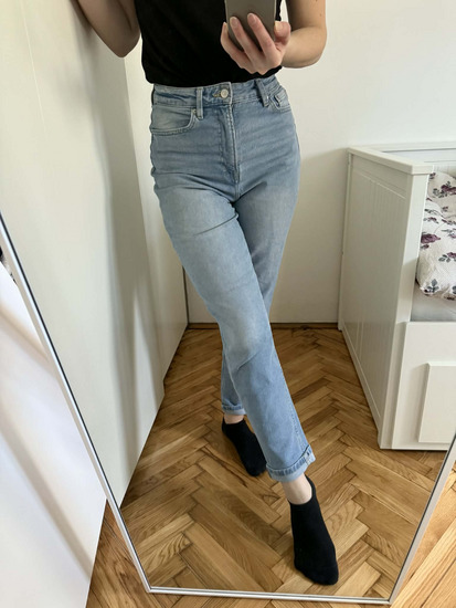 H&M mom fit farmerice