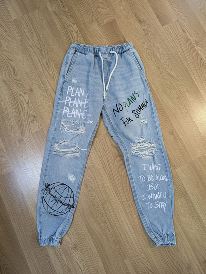 Bershka jogger farmerke