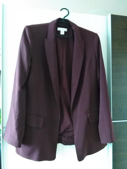 H&M Sako Bordo 38
