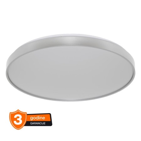 Ledvance Osram LUXO srebrna LED plafonjera 60W 4000K IP20 ( 4099854652486E )