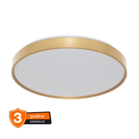 Ledvance Osram LUXO zlatna LED plafonjera 24W 6500K IP20 ( 4099854653360E )