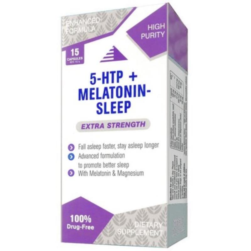 Aleksandar MN 5-HTP + Melatonin Sleep 15 kapsula