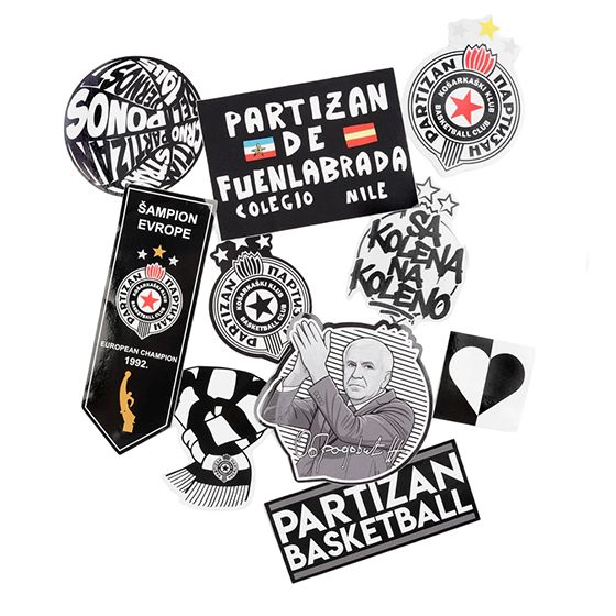NALEPNICE KK PARTIZAN