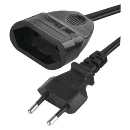 Emos pc01301 Produžni kabel crni 1 utičnica euro "c" 1,5m 2,5a 0,75mm2 ( 3783 )