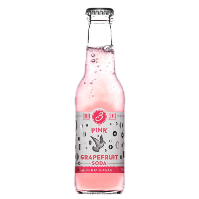 Three Cents Pink Grapefruit Soda 0,2l
