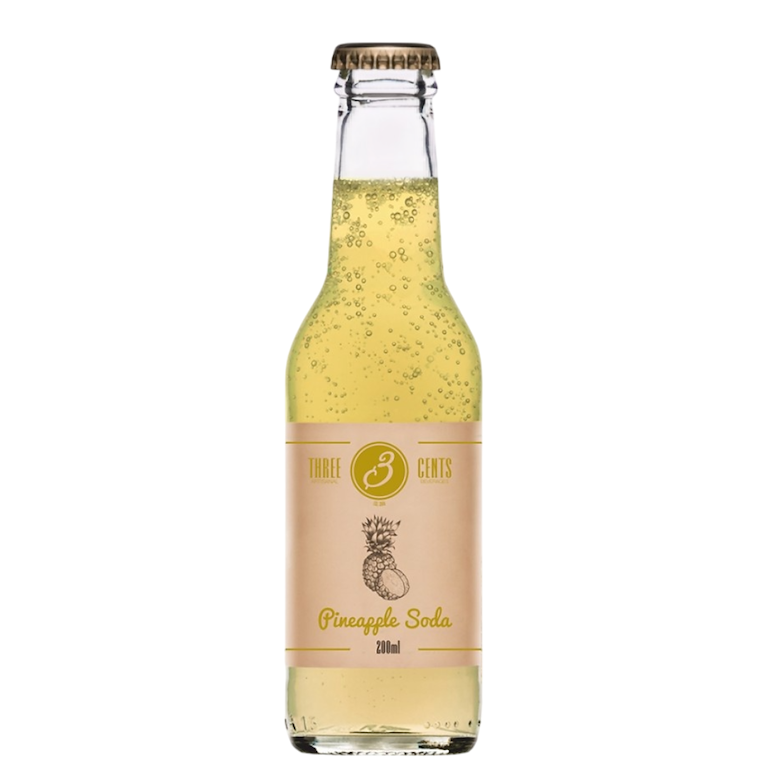 Three Cents Pineapple Soda 0,2l