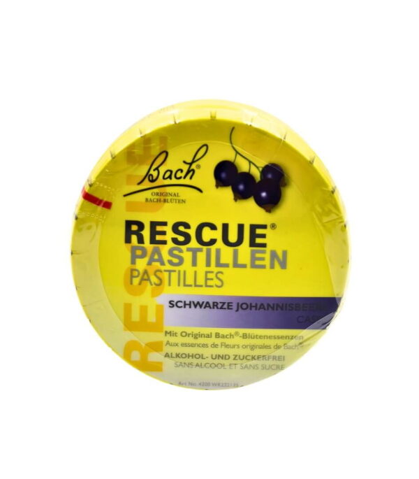 Bahove kapi pastile crna ribizla 50g – Bach Rescue pastile