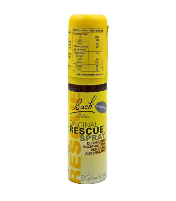 Bahove kapi Rescue sprej original 20ml – protiv stresa i panike