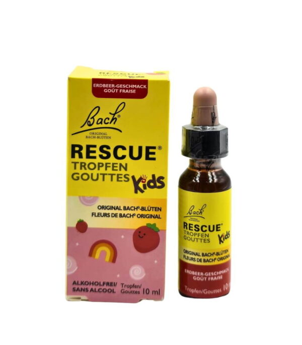 Bahove kapi za decu jagoda 10ml – Rescue Kids Strawberry