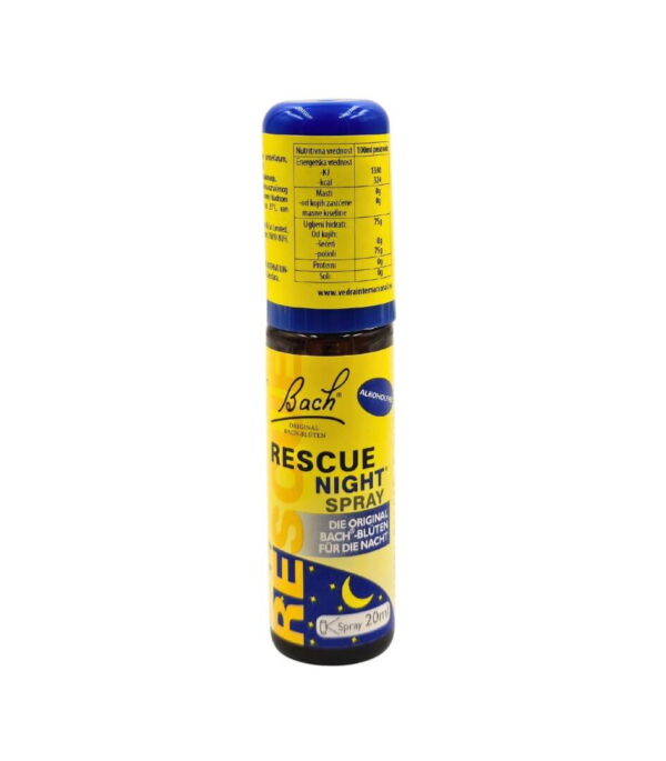 Bahove kapi za spavanje – Bach Rescue Night sprej 20ml