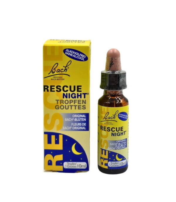 Bahove Rescue Night kapi za noć 10ml – za miran san i smirenje