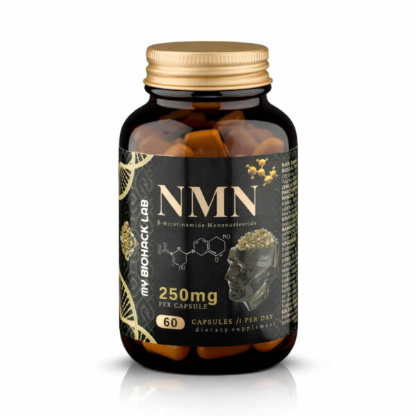 NMN kapsule 250mg – NAD+ energija i anti-aging suplement | 60 kapsula