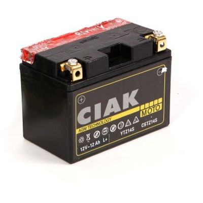 CIAK moto 12v 12ah +l