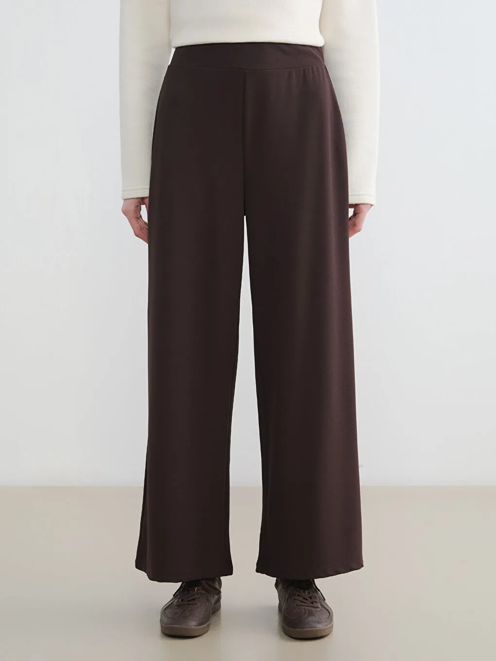 LCW Modest Braon Pantalone Žena