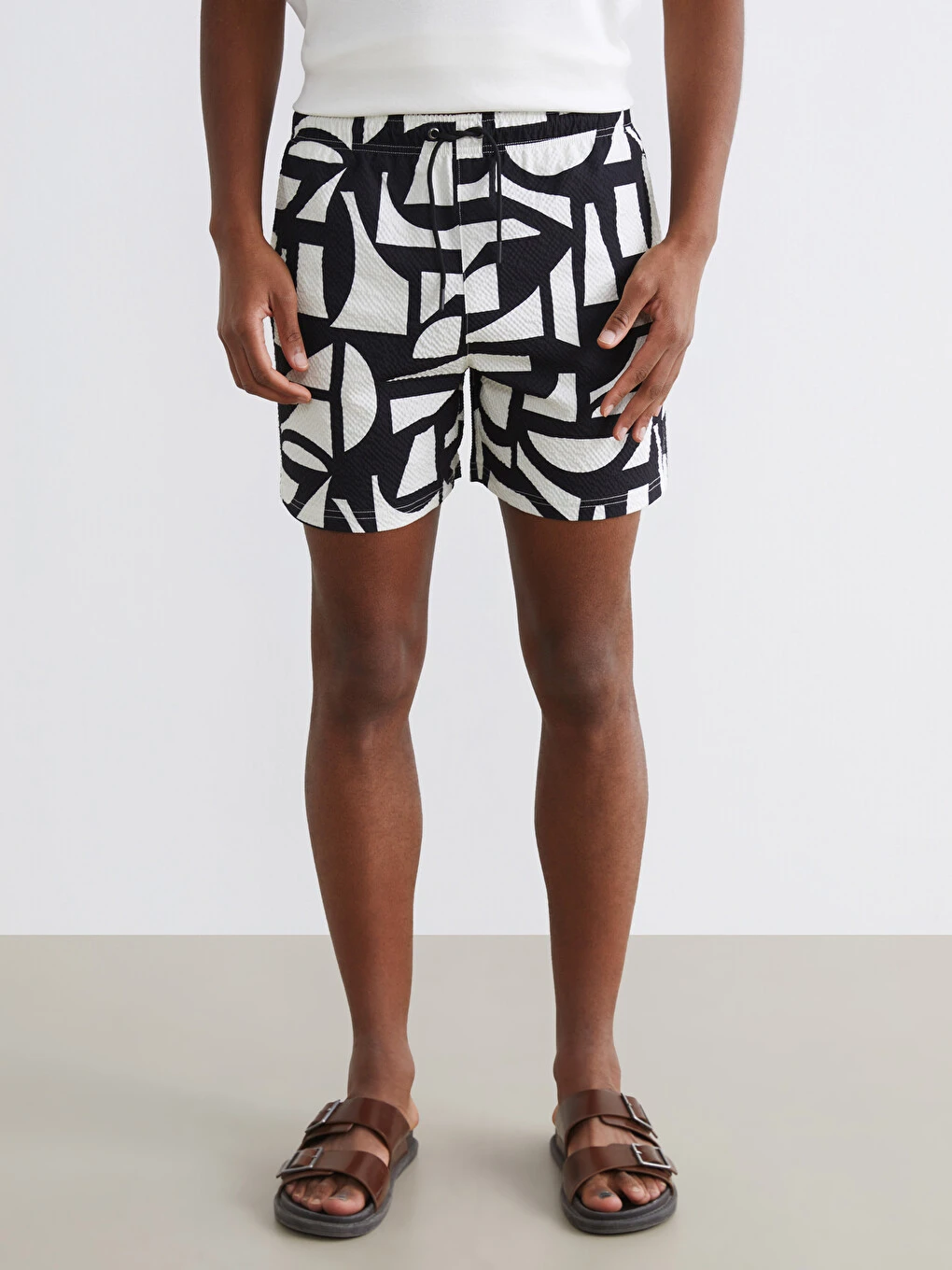 LCW SWIMWEAR Muški Šorts Za Plivanje Sa Elastičnim Strukom