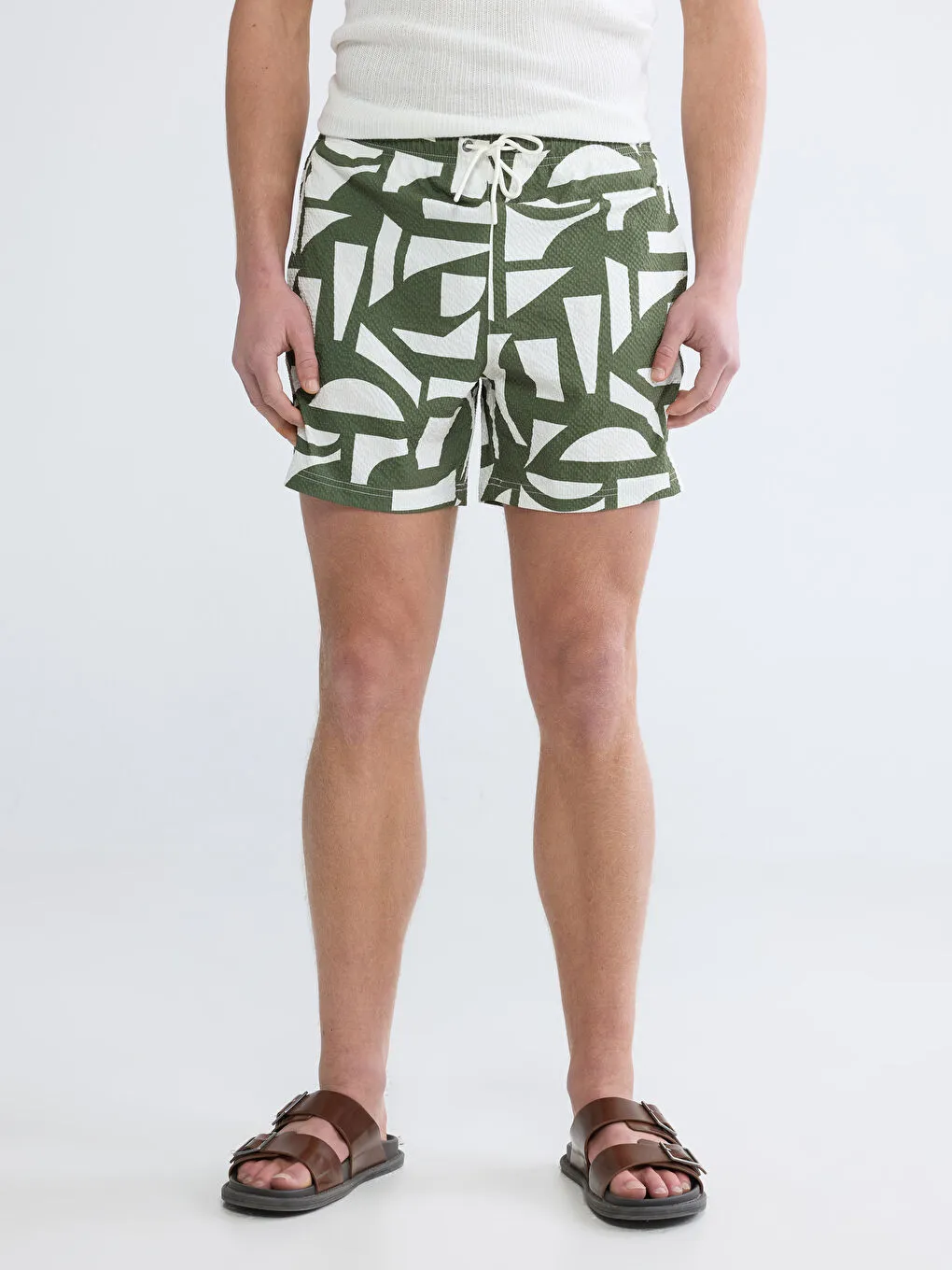 LCW SWIMWEAR Muški Šorts Za Plivanje Sa Elastičnim Strukom