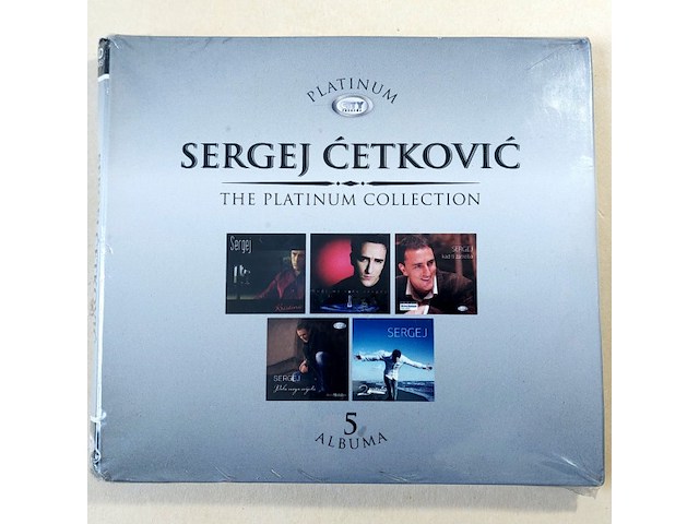 Sergej Ćetković - The Platinum Collection - 5 Albuma