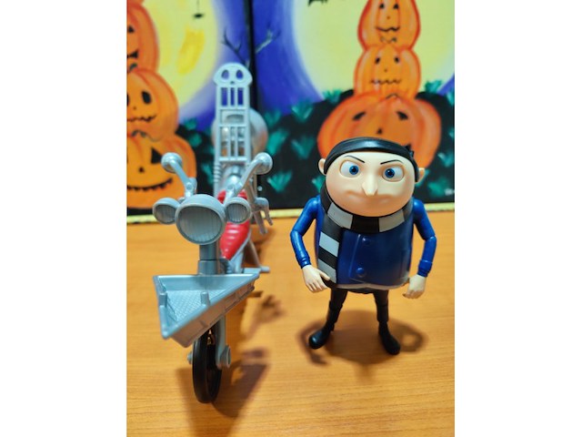 Minions set Gru i motor filmske figure Malci