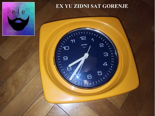 EX YU Gorenje zidni sat 1970` - TOP PONUDA