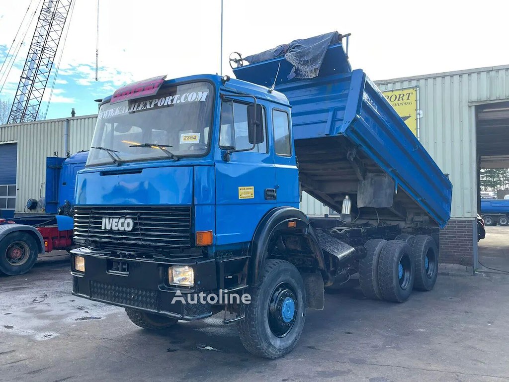IVECO 260.30 Kipper 6x6 V8 Manual Gearbox ZF Good Condition kiper