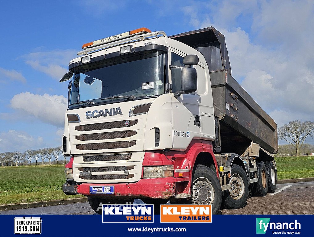 Scania R560 8X4 V8 RET. STEEL kiper