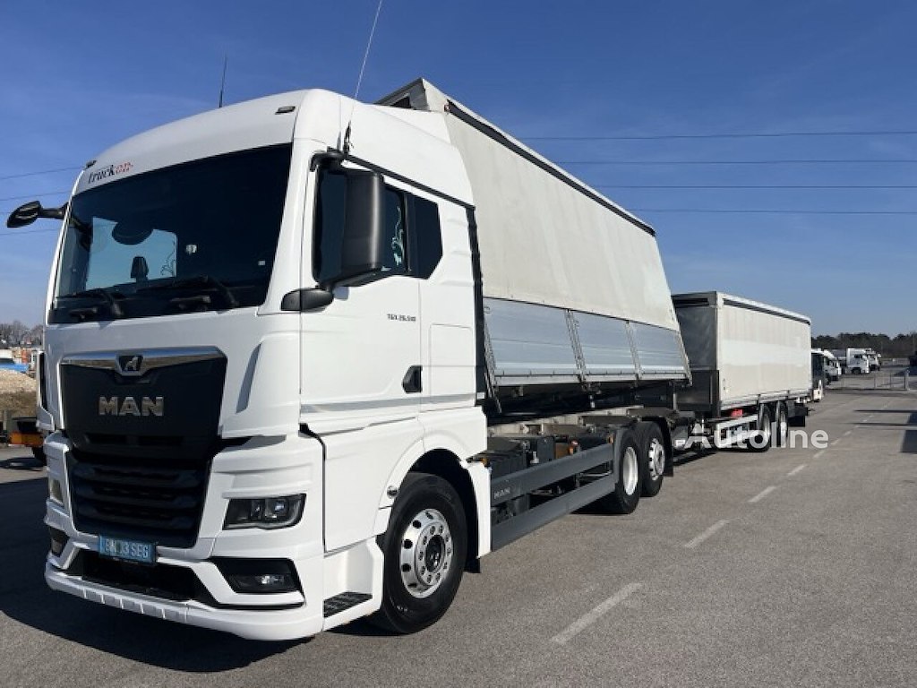 MAN TGX 25.510 6x2-4 BL mit HÃ€nger, Aufbau Euro6 ZV kiper + prikolica kiper