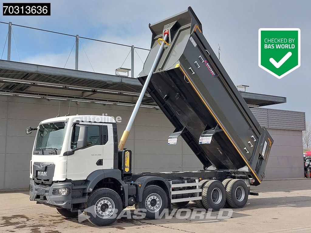 Novi MAN TGS 41.480 8X4 NEW! 26m3 Tipper Full Steel Big-Axle Euro 6 kiper