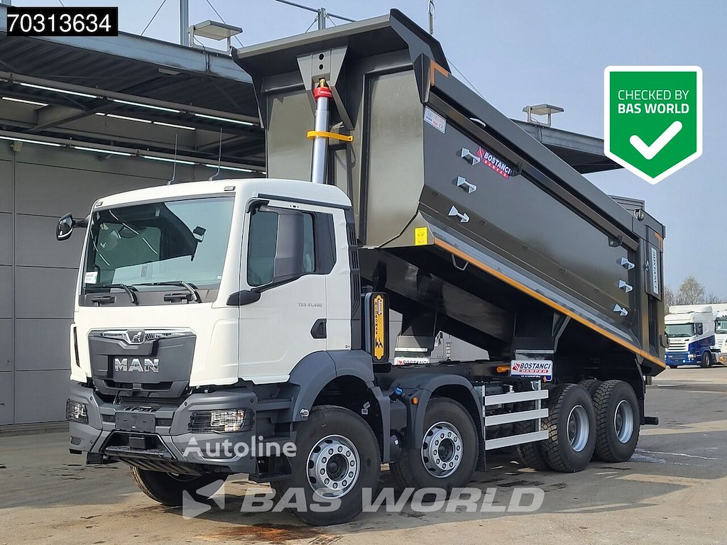 Novi MAN TGS 41.480 8X4 NEW! 26m3 Tipper Full Steel suspension Big-Axle E kiper