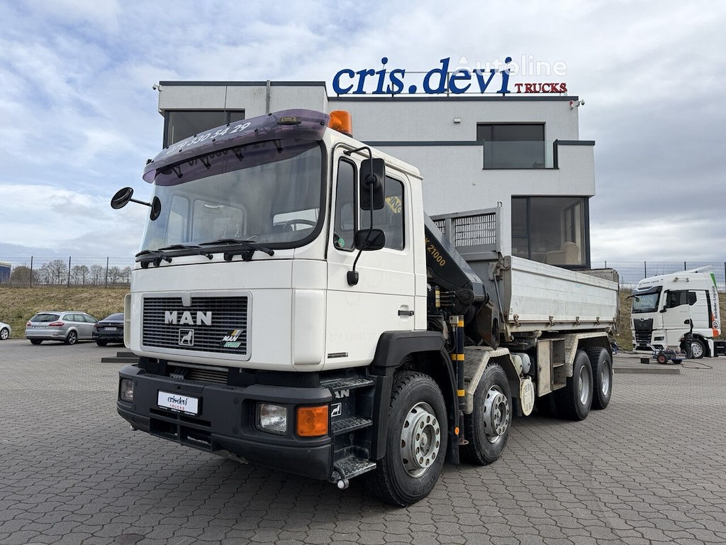 MAN 32.400 VF 8x4 Palfinger 21000 3 S Kipper Intarder kiper