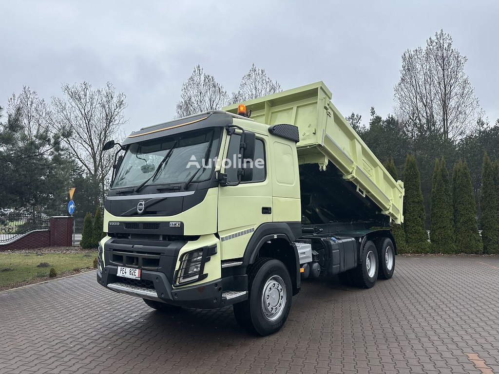 Volvo FMX 500 6x6 wywrotka manual resor kiper