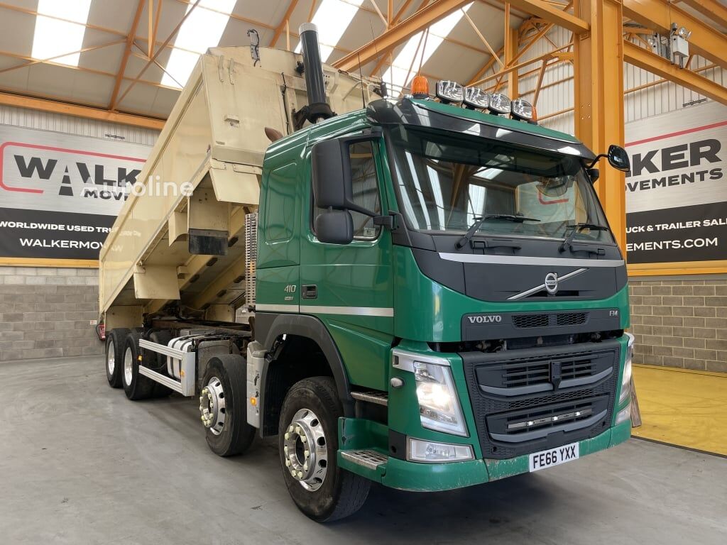 Volvo FM 410 *EURO 6* 8X4 ALUMINIUM INSULATED TIPPER – 2016 – FE66 YXX kiper