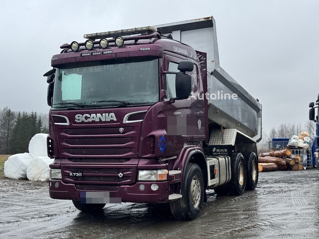 Scania R730 6x4 Tippbil – Helstål - Eu-godkjent! SE VIDEO kiper