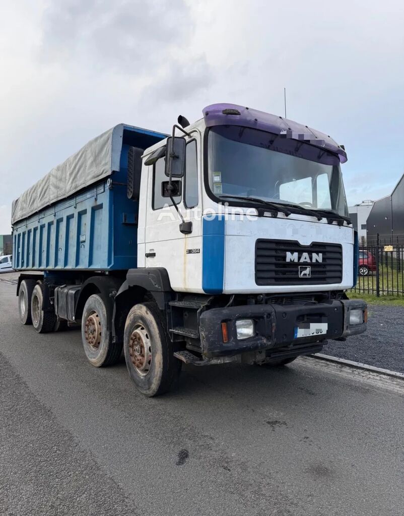 MAN 32.364 / 8X4 / FULL STEEL / BIG BUCKET / EURO 2 / TOP CONDITION kiper