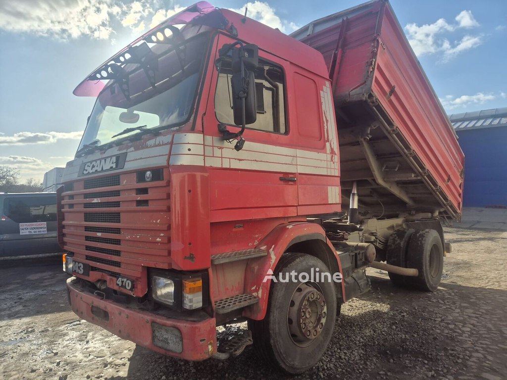 Scania 143 470 BLATT/BLATT kiper