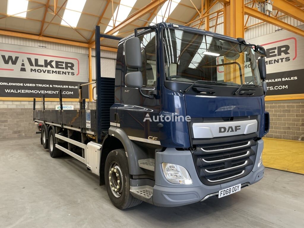 DAF CF340 kamion s ravnom platformom