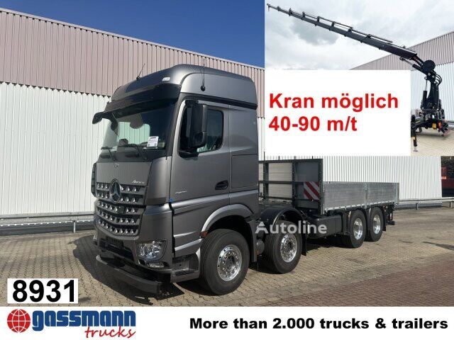 Novi Mercedes-Benz Arocs 3251 L 8x4/4, Retarder, BigSpace, Navi kamion s ravnom platformom