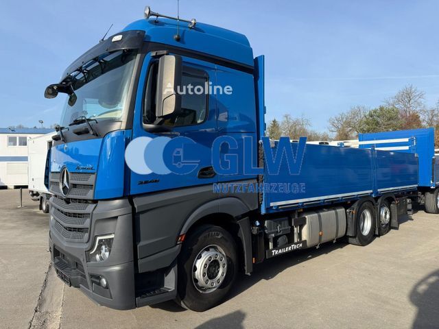 Mercedes-Benz ACTROS 2548 L Pritsche 7,30 m offen+RETARDER ÖL kamion s ravnom platformom