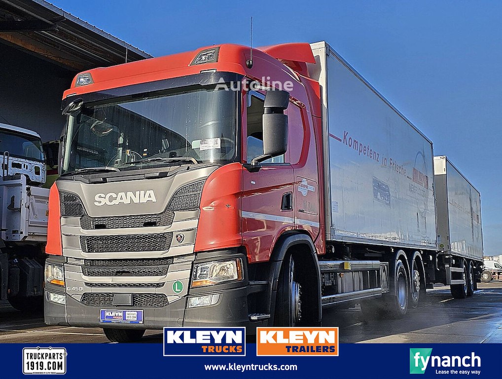 Scania G450 6x2*4 kamion furgon + prikolica furgon