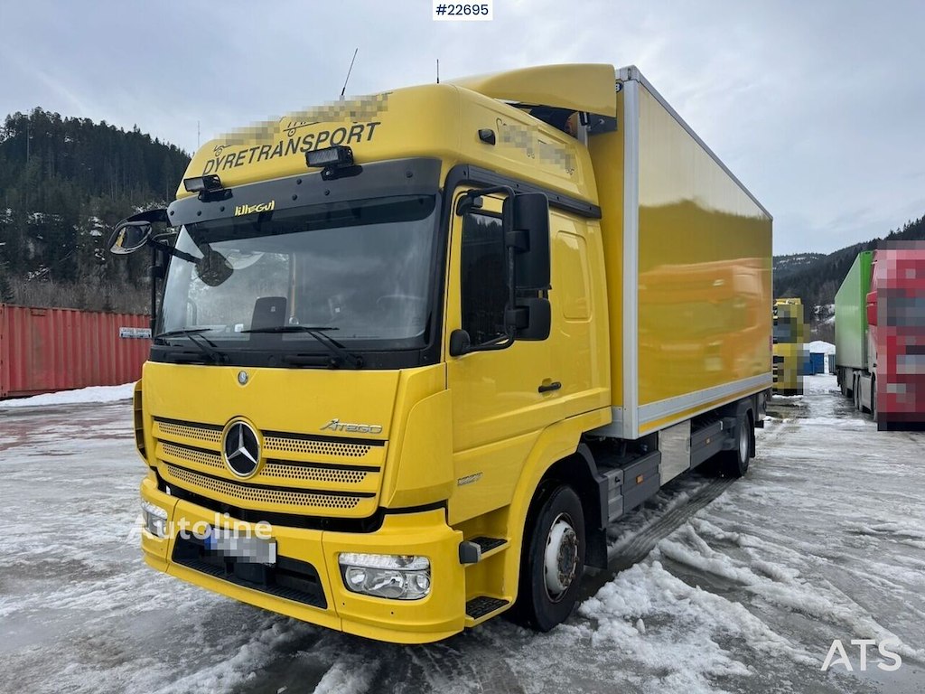 Mercedes-Benz Atego 1227 Skapbil m/ Løftelem – 122 000 km! SE VIDEO kamion furgon