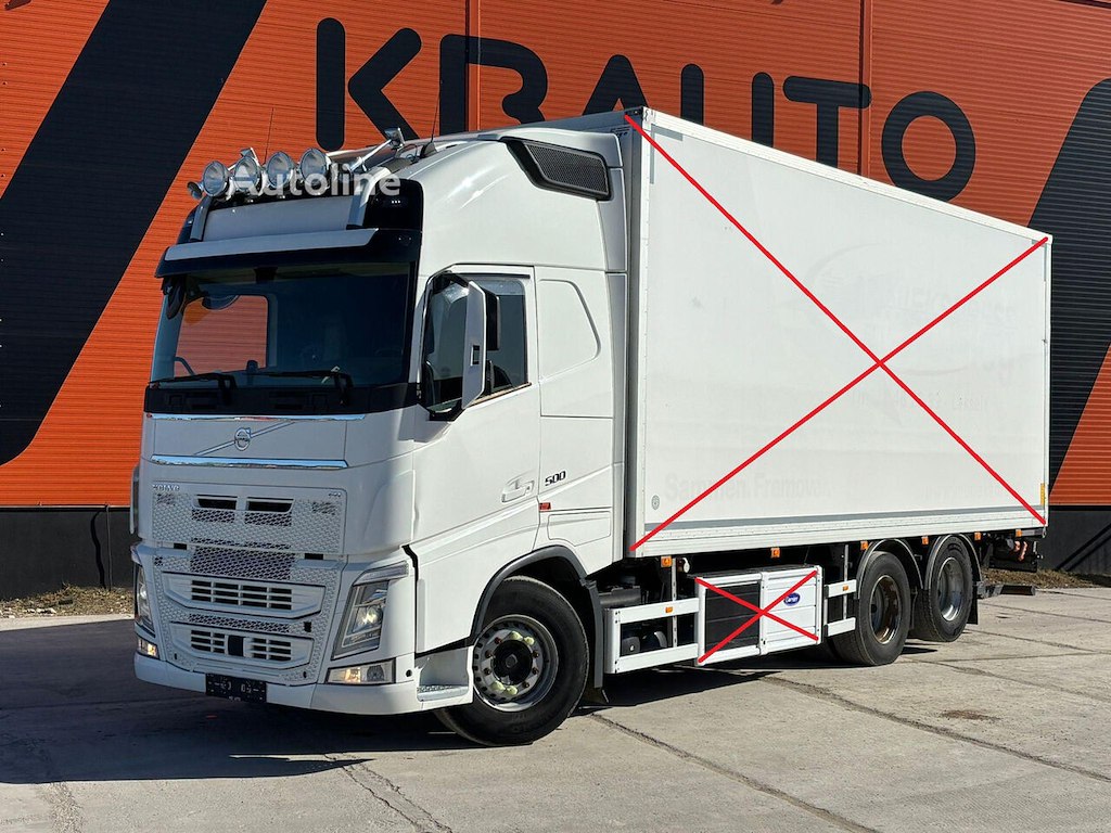 Volvo FH 500 6x4 FOR SALE AS CHASSIS / GLOBE XL / RETARDER / TANDEM AX kamion šasija