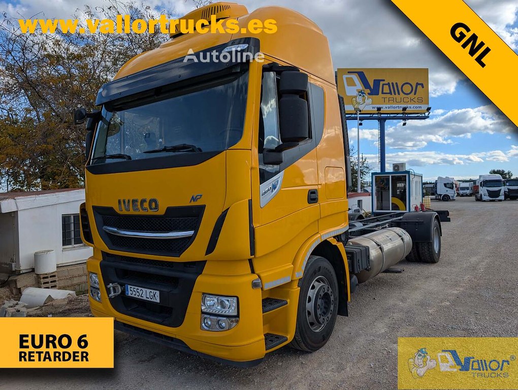 IVECO STRALIS 460 AS GNL kamion šasija