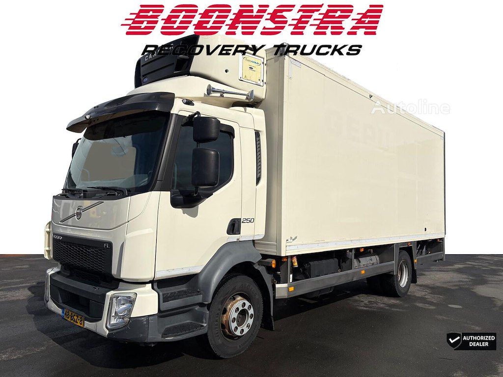 Volvo FL 250 4x2 16 ton Carrier Koel vries combinatie Kuhl Koffer kamion hladnjača