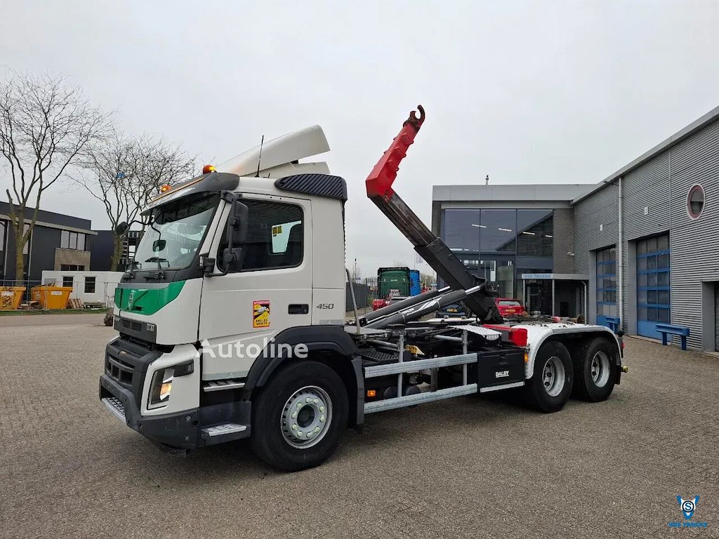Volvo FMX 450 / 6X4 / VEB / 534189 KM / DALBY 14TON HOOKLIFT / TUV:30- kamion rol kiper