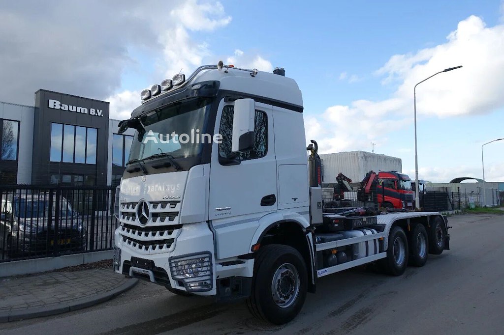 Mercedes-Benz Arocs 3745 MERCEDES AROCS 3645 8X4 TRIDEM + HIAB MULTILIFT 26T H kamion rol kiper