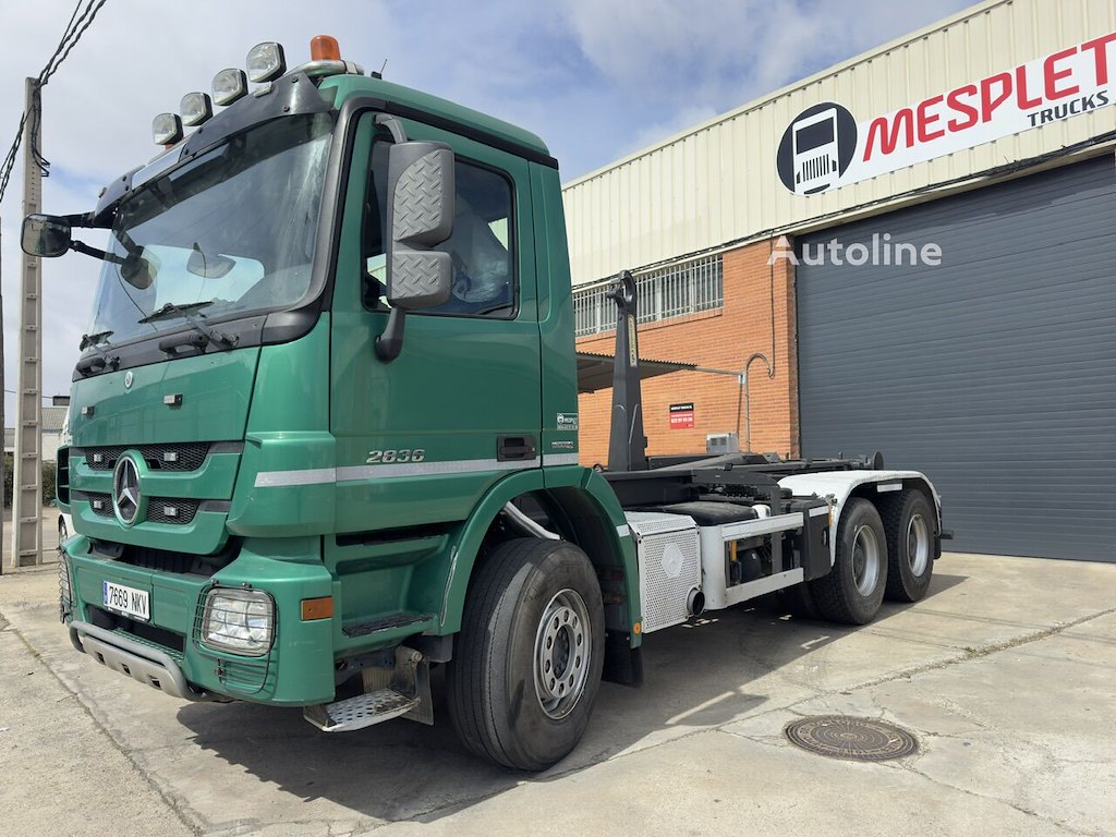 Mercedes-Benz Actros 2836 kamion rol kiper