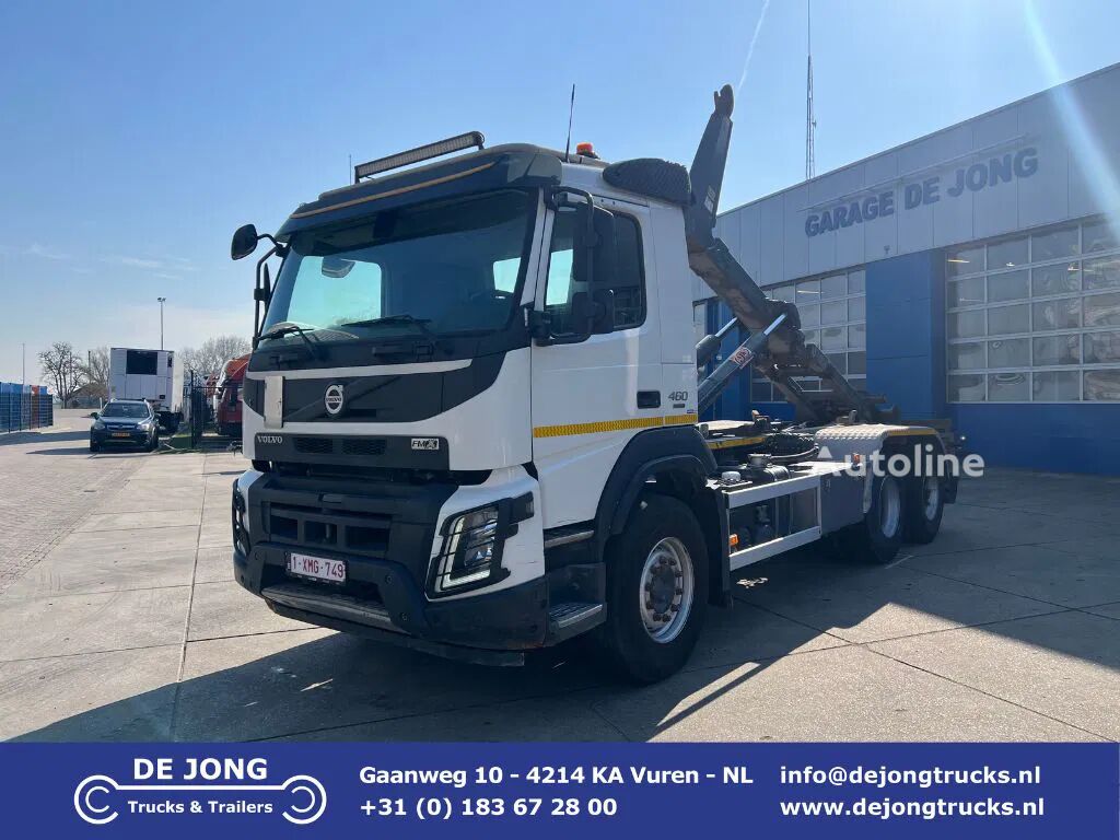 Volvo FMX 460 / 6x4 / 20T Hookarm / Steel suspension / Euro 6 kamion rol kiper
